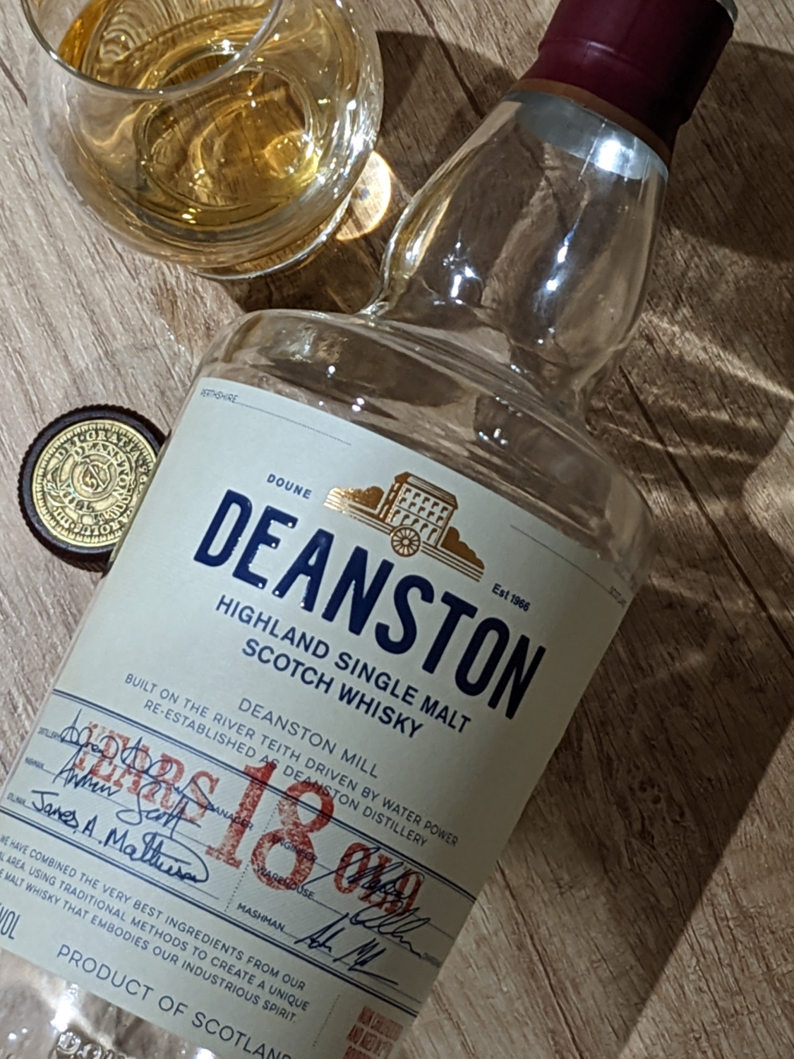 Deanston 18 Year Old Whisky Review - Jeff Whisky